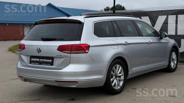 Grey Volkswagen Passat B8 2015 in Liepaja, with an engine capacity of 2.00 L and mileage of 259 thousand km for 8850 €, photo 4 on AUTOMOTO.COM.LV