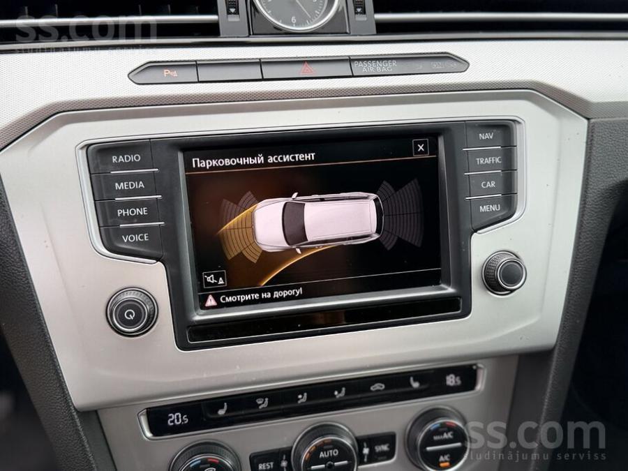 Grey Volkswagen Passat B8 2015 in Cesis, with an engine capacity of 2.00 L and mileage of 0 thousand km for 7950 €, photo 22 on AUTOMOTO.COM.LV