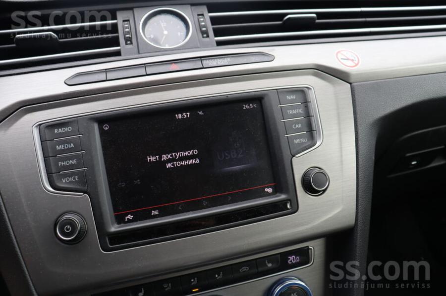 Grey Volkswagen Passat B8 2015 in Riga, with an engine capacity of 1.60 L and mileage of 0 thousand km for 5990 €, photo 15 on AUTOMOTO.COM.LV