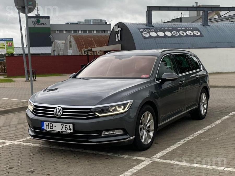 Pelēks Volkswagen Passat B8 2015 Valmiera, ar dzinēja tilpumu 1.60 L un nobraukumu 299 tūkst. km par 9500 €, foto 1 vietnē AUTOMOTO.COM.LV