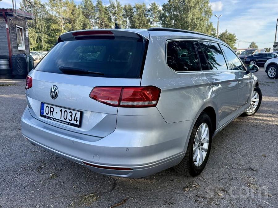 Grey Volkswagen Passat B8 2015 in Riga, with an engine capacity of 2.00 L and mileage of 0 thousand km for 7990 €, photo 3 on AUTOMOTO.COM.LV