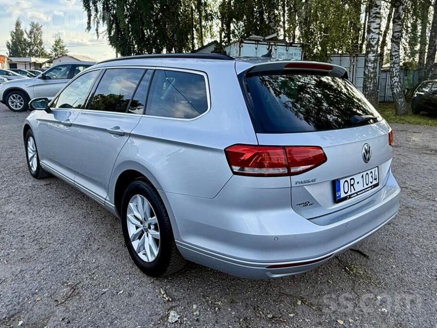 Grey Volkswagen Passat B8 2015 in Riga, with an engine capacity of 2.00 L and mileage of 0 thousand km for 7990 €, photo 8 on AUTOMOTO.COM.LV