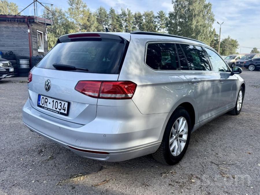 Grey Volkswagen Passat B8 2015 in Riga, with an engine capacity of 2.00 L and mileage of 0 thousand km for 7990 €, photo 9 on AUTOMOTO.COM.LV