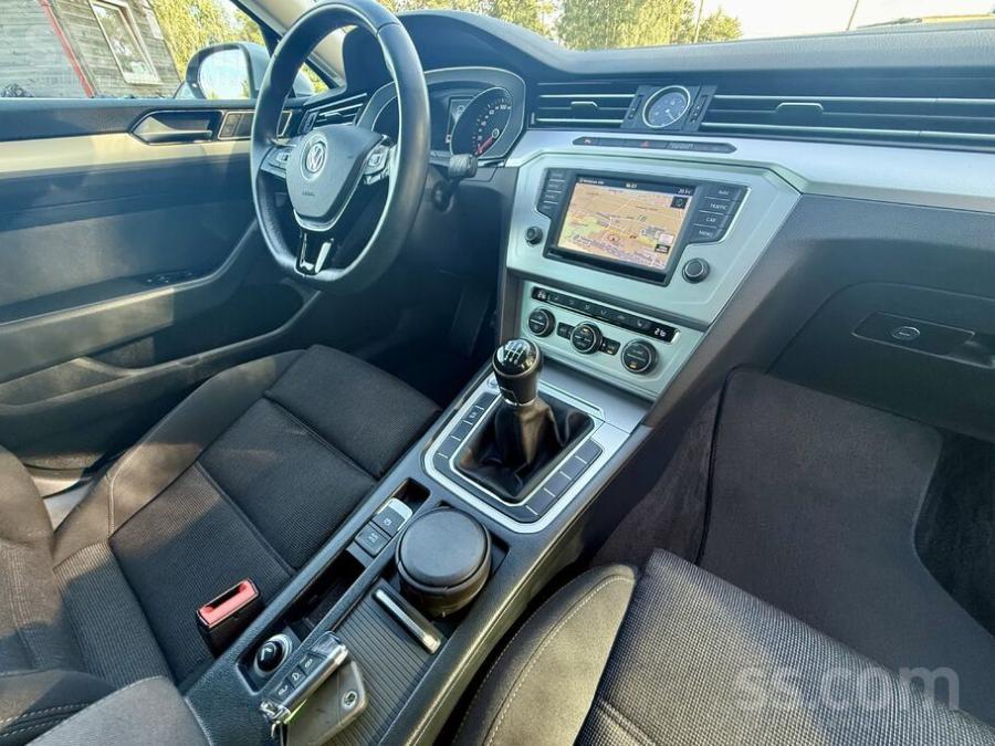 Grey Volkswagen Passat B8 2015 in Riga, with an engine capacity of 2.00 L and mileage of 0 thousand km for 7990 €, photo 28 on AUTOMOTO.COM.LV