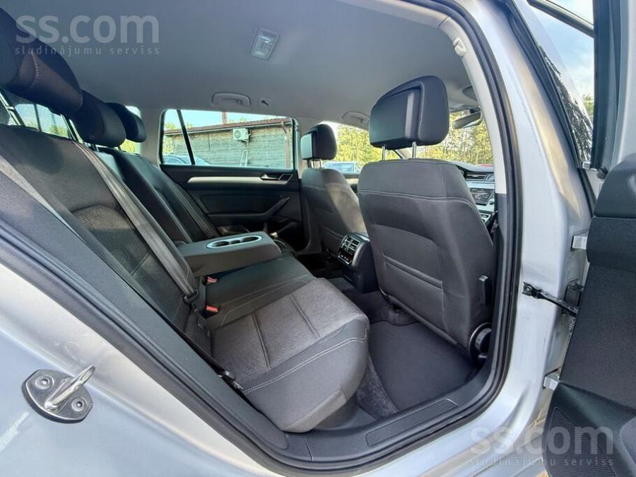 Grey Volkswagen Passat B8 2015 in Riga, with an engine capacity of 2.00 L and mileage of 0 thousand km for 7990 €, photo 31 on AUTOMOTO.COM.LV