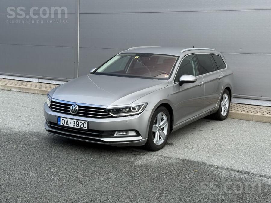 Grey Volkswagen Passat B8 2015 in Riga, with an engine capacity of 2.00 L and mileage of 265 thousand km for 6900 €, photo 5 on AUTOMOTO.COM.LV