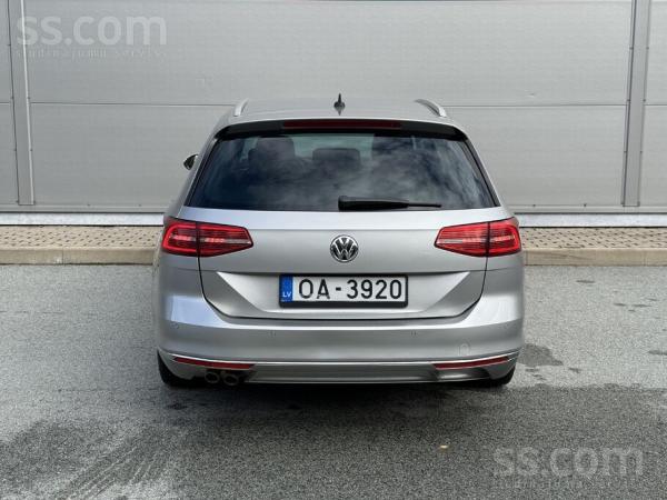 Grey Volkswagen Passat B8 2015 in Riga, with an engine capacity of 2.00 L and mileage of 265 thousand km for 6900 €, photo 3 on AUTOMOTO.COM.LV