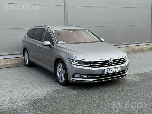 Grey Volkswagen Passat B8 2015 in Riga, with an engine capacity of 2.00 L and mileage of 265 thousand km for 6900 €, photo 4 on AUTOMOTO.COM.LV