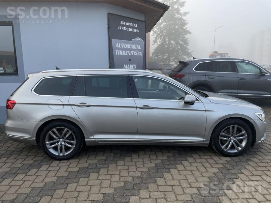 Pelēks Volkswagen Passat B8 2015 Talsi, ar dzinēja tilpumu 2.00 L un nobraukumu 309 tūkst. km par 6990 €, foto 3 vietnē AUTOMOTO.COM.LV