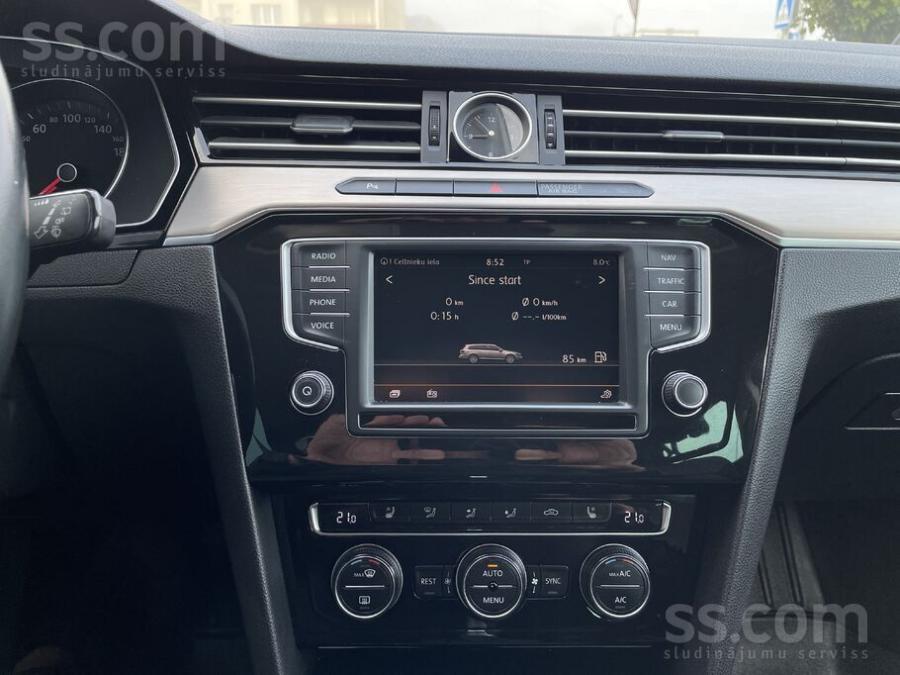 Pelēks Volkswagen Passat B8 2015 Talsi, ar dzinēja tilpumu 2.00 L un nobraukumu 309 tūkst. km par 6990 €, foto 19 vietnē AUTOMOTO.COM.LV