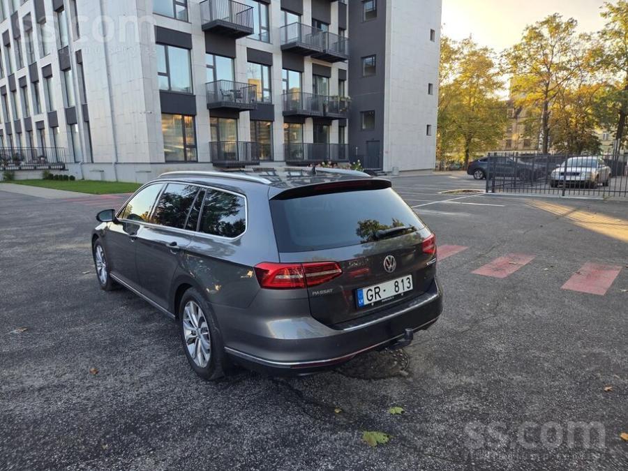 Pelēks Volkswagen Passat B8 2015 Rīga, ar dzinēja tilpumu 1.40 L un nobraukumu 227 tūkst. km par 9750 €, foto 3 vietnē AUTOMOTO.COM.LV