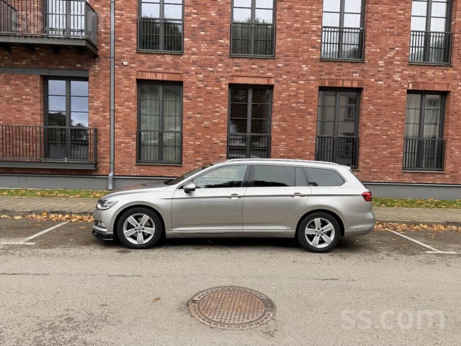 Pelēks Volkswagen Passat B8 2015 Rīga, ar dzinēja tilpumu 2.00 L un nobraukumu 266 tūkst. km par 9200 €, foto 6 vietnē AUTOMOTO.COM.LV