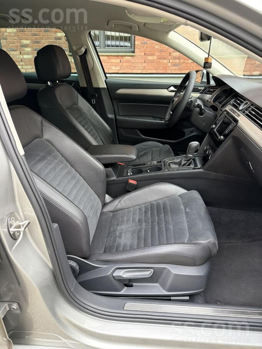 Pelēks Volkswagen Passat B8 2015 Rīga, ar dzinēja tilpumu 2.00 L un nobraukumu 266 tūkst. km par 9200 €, foto 14 vietnē AUTOMOTO.COM.LV