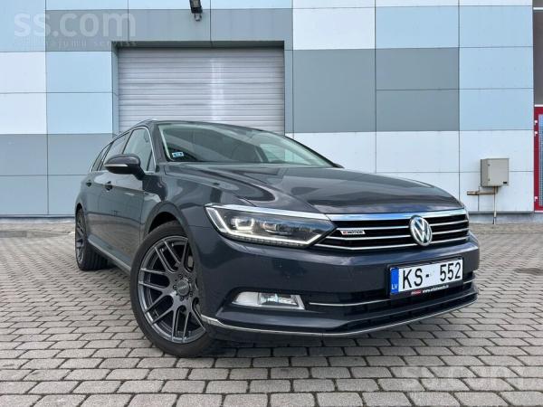 Grey Volkswagen Passat B8 2016 in Riga, with an engine capacity of 2.00 L and mileage of 0 thousand km for 10545 €, photo 1 on AUTOMOTO.COM.LV