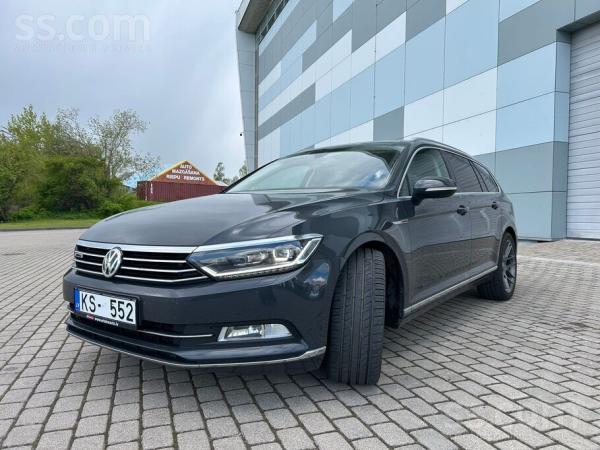 Grey Volkswagen Passat B8 2016 in Riga, with an engine capacity of 2.00 L and mileage of 0 thousand km for 10545 €, photo 2 on AUTOMOTO.COM.LV
