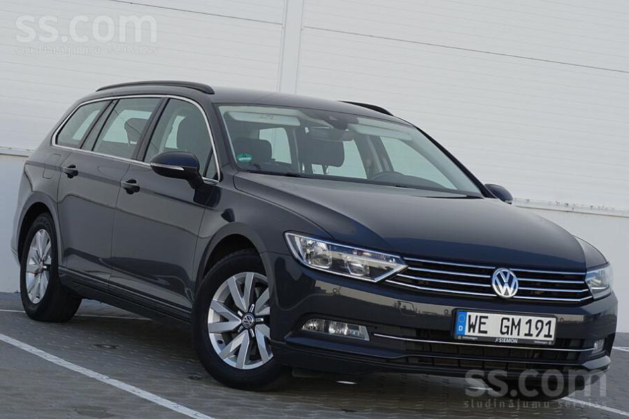 Grey Volkswagen Passat B8 2016 in Riga, with an engine capacity of 2.00 L and mileage of 233 thousand km for 9300 €, photo 1 on AUTOMOTO.COM.LV