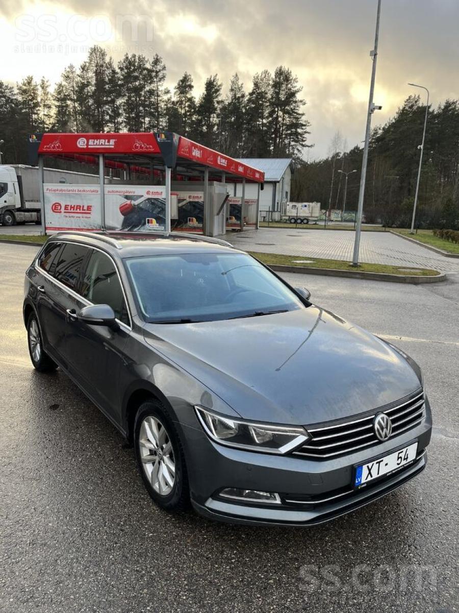 Pelēks Volkswagen Passat B8 2016 Daugavpils, ar dzinēja tilpumu 2.00 L un nobraukumu 277 tūkst. km par 10350 €, foto 3 vietnē AUTOMOTO.COM.LV