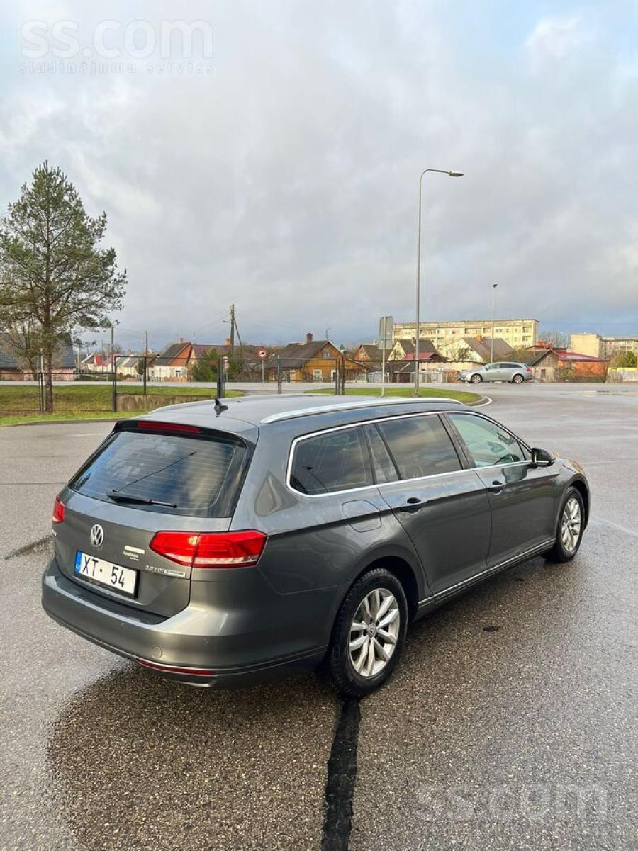 Pelēks Volkswagen Passat B8 2016 Daugavpils, ar dzinēja tilpumu 2.00 L un nobraukumu 277 tūkst. km par 10350 €, foto 4 vietnē AUTOMOTO.COM.LV