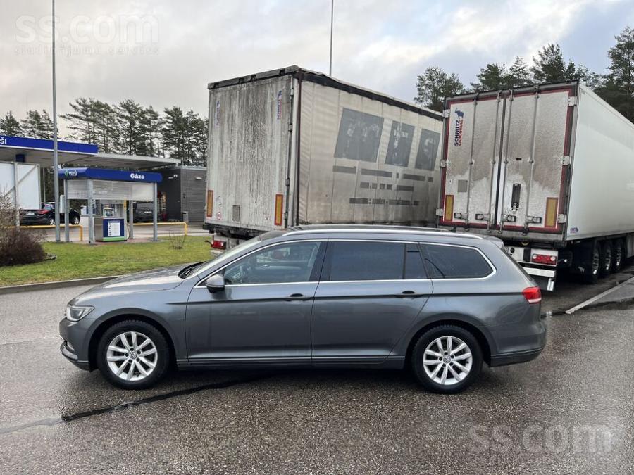 Pelēks Volkswagen Passat B8 2016 Daugavpils, ar dzinēja tilpumu 2.00 L un nobraukumu 277 tūkst. km par 10350 €, foto 5 vietnē AUTOMOTO.COM.LV