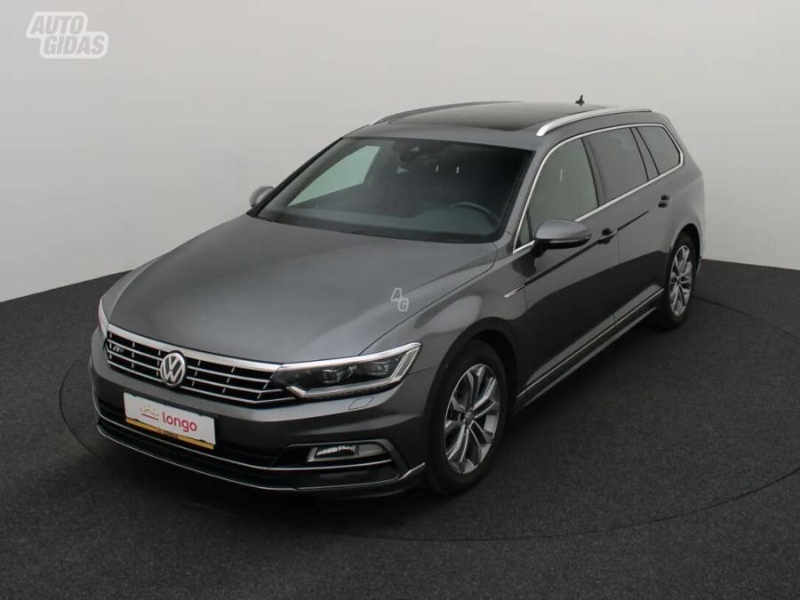 Pelēks Volkswagen Passat B8 2016 Viļņa, ar dzinēja tilpumu 2.00 L un nobraukumu 203 tūkst. km par 14199 €, foto 1 vietnē AUTOMOTO.COM.LV