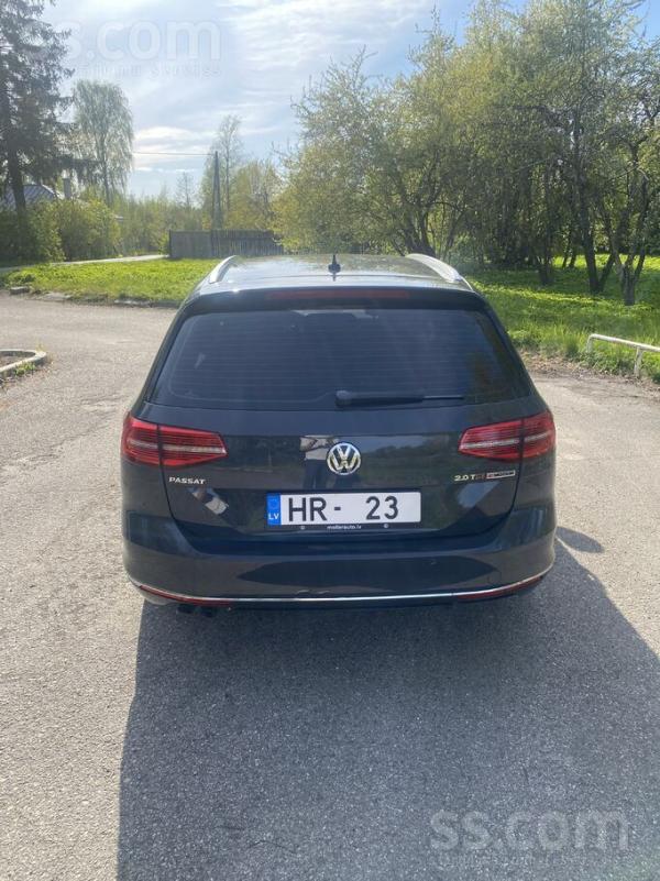 Pelēks Volkswagen Passat B8 2016 Rīga, ar dzinēja tilpumu 2.00 L un nobraukumu 246 tūkst. km par 10500 €, foto 4 vietnē AUTOMOTO.COM.LV