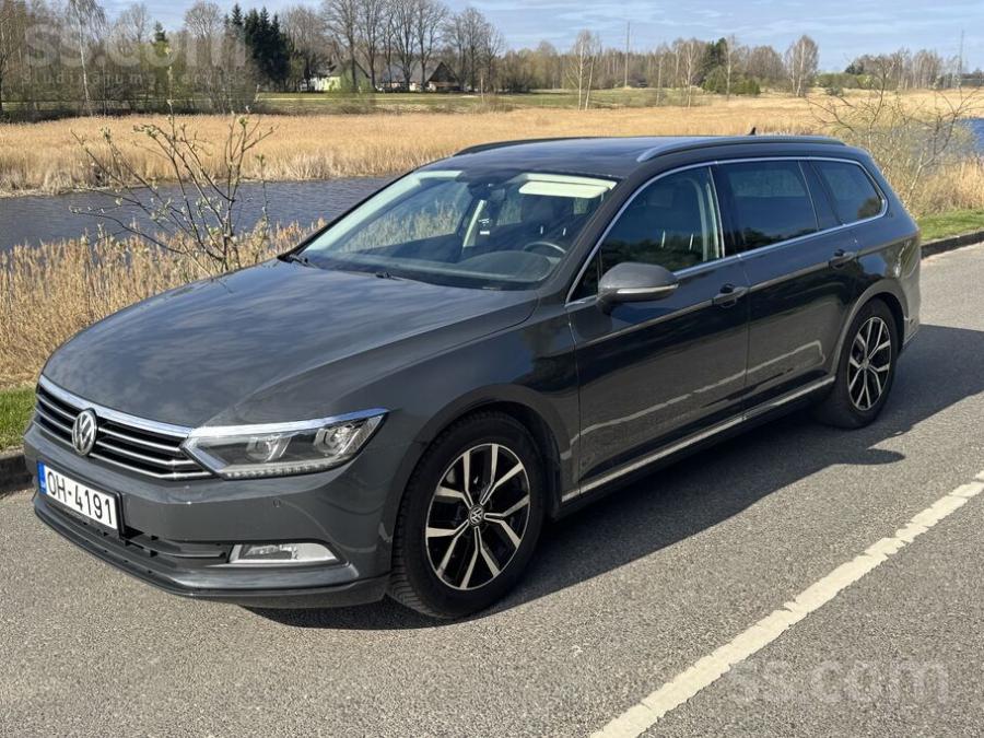 Pelēks Volkswagen Passat B8 2016 Rīga, ar dzinēja tilpumu 1.60 L un nobraukumu 201 tūkst. km par 8700 €, foto 1 vietnē AUTOMOTO.COM.LV