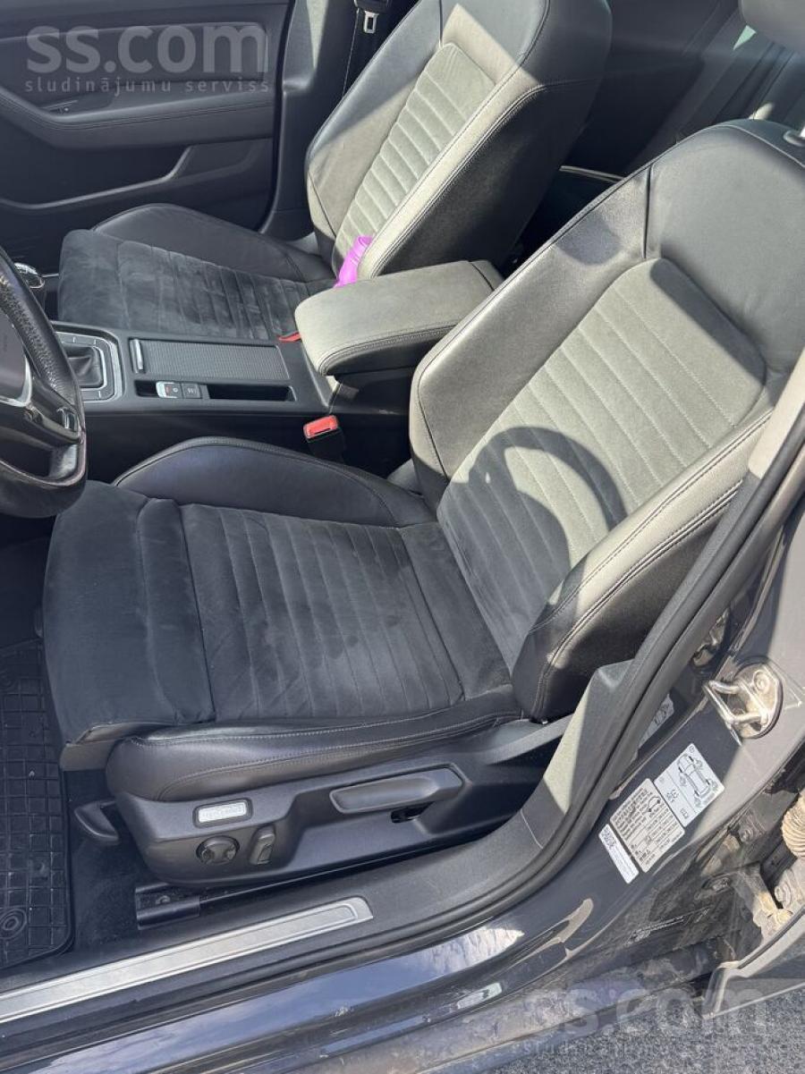 Pelēks Volkswagen Passat B8 2016 Rīga, ar dzinēja tilpumu 1.60 L un nobraukumu 201 tūkst. km par 8700 €, foto 11 vietnē AUTOMOTO.COM.LV