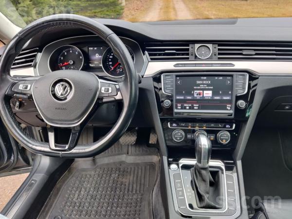 Grey Volkswagen Passat B8 2016 in Riga, with an engine capacity of 1.80 L and mileage of 181 thousand km for 10500 €, photo 8 on AUTOMOTO.COM.LV