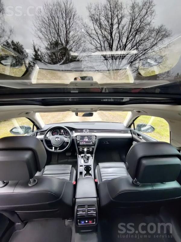 Grey Volkswagen Passat B8 2016 in Riga, with an engine capacity of 1.80 L and mileage of 181 thousand km for 10500 €, photo 9 on AUTOMOTO.COM.LV