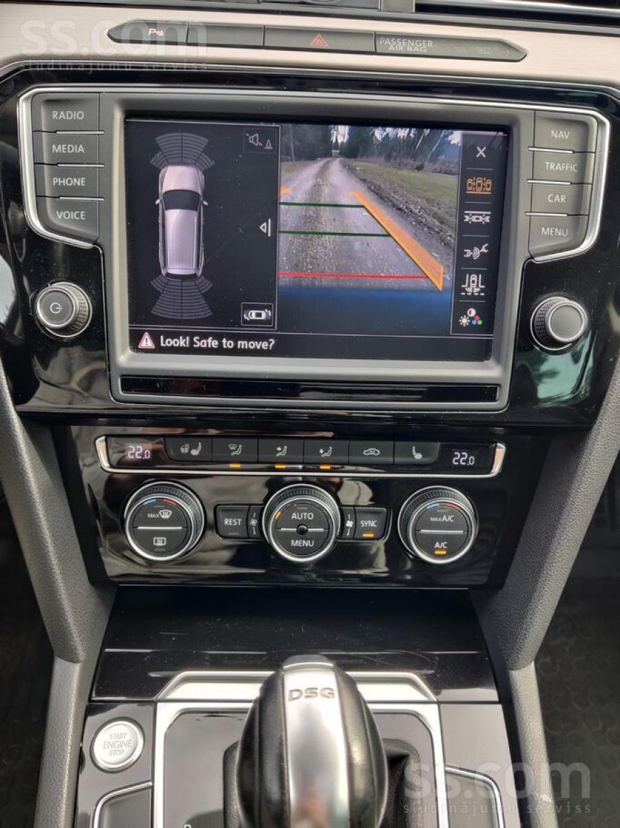 Pelēks Volkswagen Passat B8 2016 Rīga, ar dzinēja tilpumu 1.80 L un nobraukumu 181 tūkst. km par 10500 €, foto 20 vietnē AUTOMOTO.COM.LV