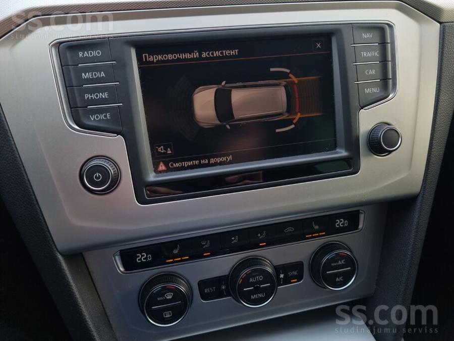 Pelēks Volkswagen Passat B8 2016 Ogre, ar dzinēja tilpumu 2.00 L un nobraukumu 238 tūkst. km par 9450 €, foto 18 vietnē AUTOMOTO.COM.LV