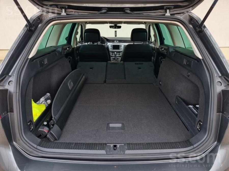 Pelēks Volkswagen Passat B8 2016 Ogre, ar dzinēja tilpumu 2.00 L un nobraukumu 238 tūkst. km par 9450 €, foto 26 vietnē AUTOMOTO.COM.LV