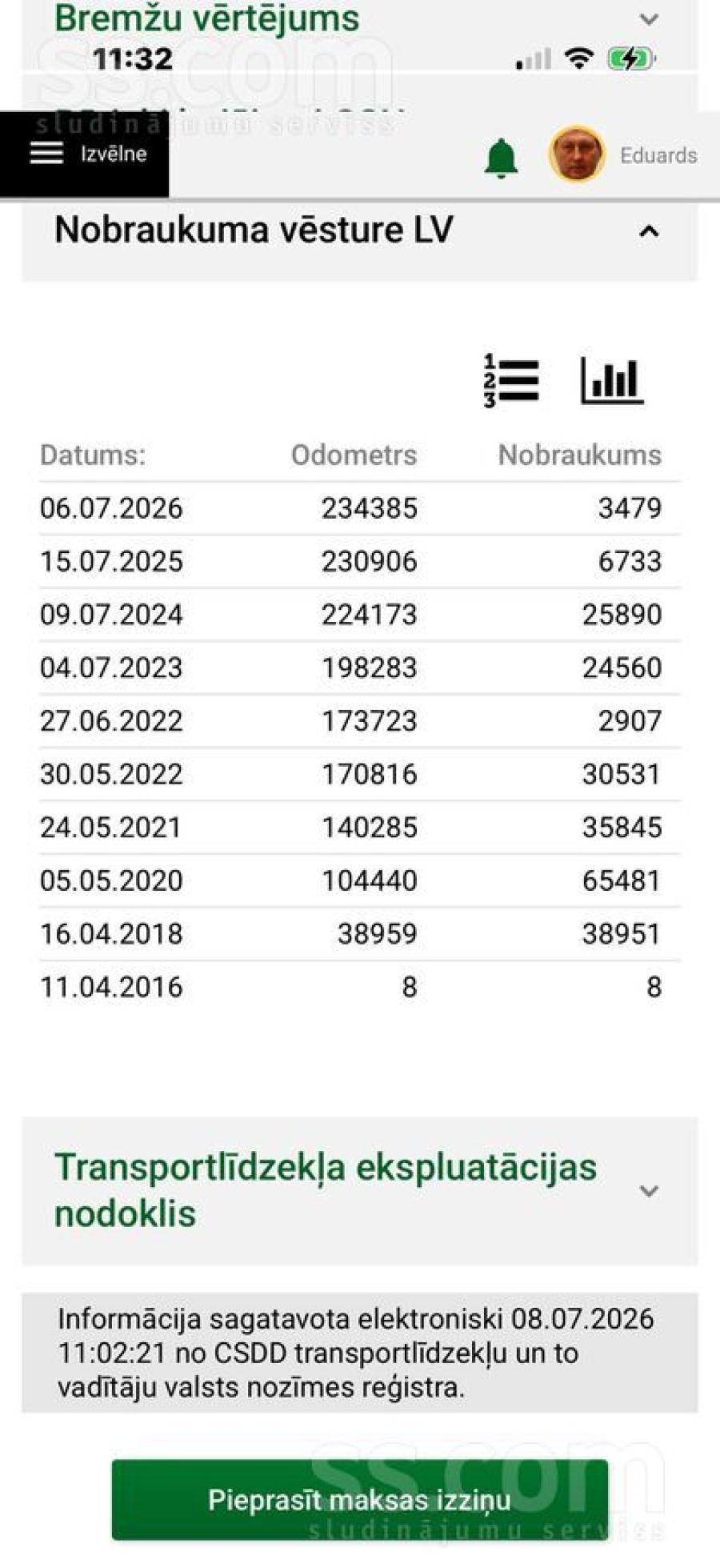 Серый Фольксваген Пассат Б8 2016 в Рига, объемом двигателя 1.40 л и пробегом 234 тыс. км за 7999 €, фото 35 на AUTOMOTO.COM.LV