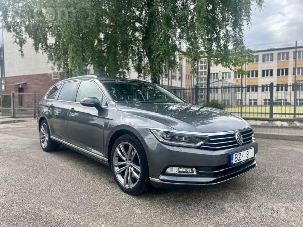 Pelēks Volkswagen Passat B8 2016 Daugavpils, ar dzinēja tilpumu 2.00 L un nobraukumu 278 tūkst. km par 11500 €, foto 1 vietnē AUTOMOTO.COM.LV