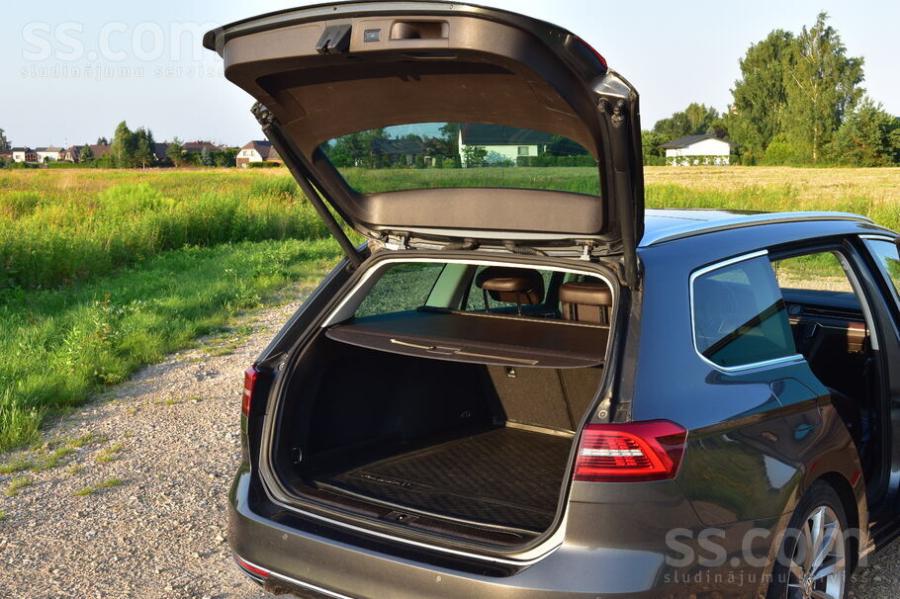 Grey Volkswagen Passat B8 2016 in Riga, with an engine capacity of 2.00 L and mileage of 255 thousand km for 13000 €, photo 16 on AUTOMOTO.COM.LV