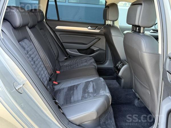 Grey Volkswagen Passat B8 2016 in Tukums, with an engine capacity of 2.00 L and mileage of 240 thousand km for 9499 €, photo 8 on AUTOMOTO.COM.LV