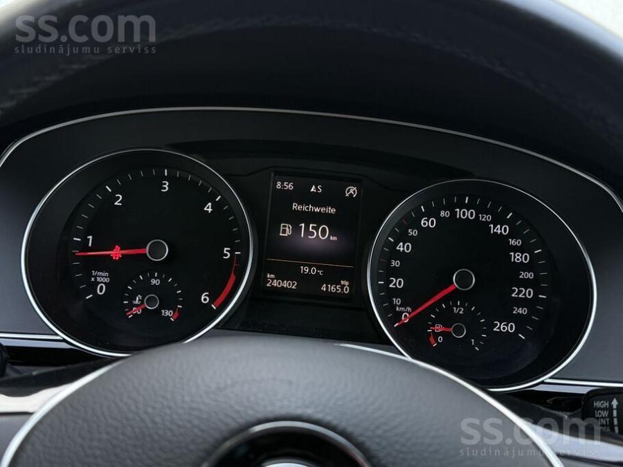 Pelēks Volkswagen Passat B8 2016 Tukums, ar dzinēja tilpumu 2.00 L un nobraukumu 240 tūkst. km par 9499 €, foto 12 vietnē AUTOMOTO.COM.LV