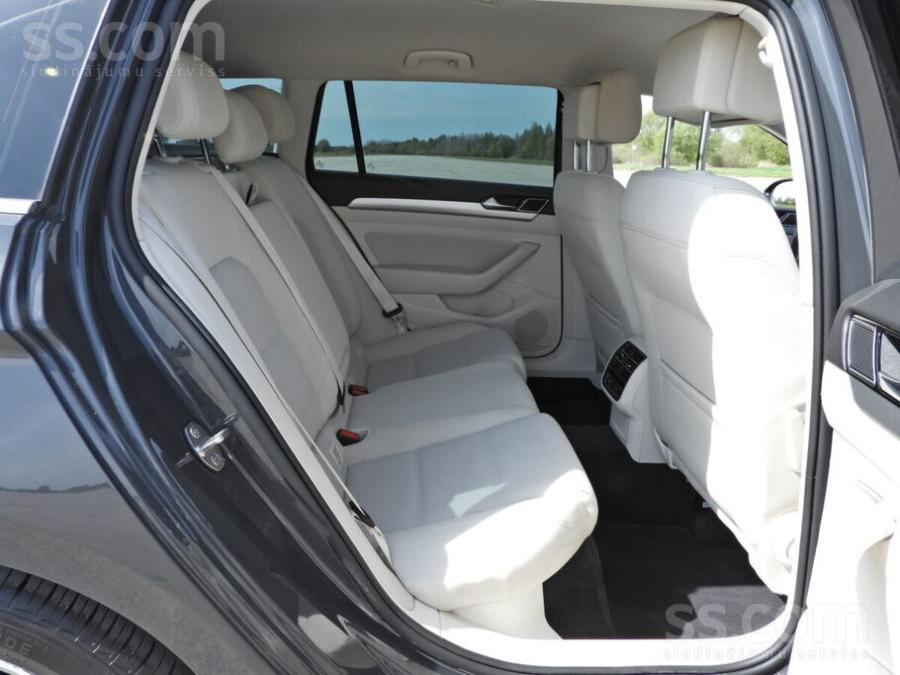 Pelēks Volkswagen Passat B8 2016 Rīga, ar dzinēja tilpumu 1.60 L un nobraukumu 323 tūkst. km par 10700 €, foto 19 vietnē AUTOMOTO.COM.LV