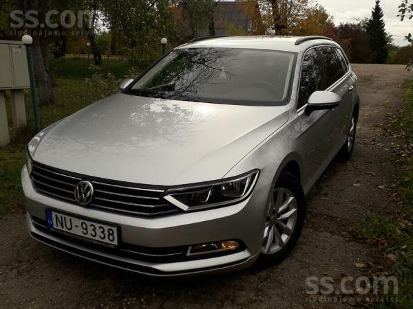 Pelēks Volkswagen Passat B8 2016 Krāslava, ar dzinēja tilpumu 2.00 L un nobraukumu 231 tūkst. km par 9950 €, foto 3 vietnē AUTOMOTO.COM.LV