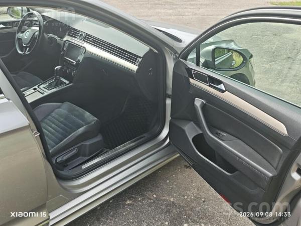 Pelēks Volkswagen Passat B8 2016 Rīga, ar dzinēja tilpumu 2.00 L un nobraukumu 259 tūkst. km par 11000 €, foto 10 vietnē AUTOMOTO.COM.LV
