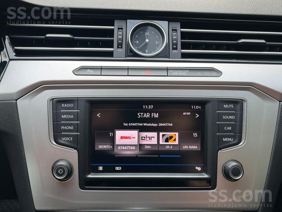 Pelēks Volkswagen Passat B8 2016 Rīga, ar dzinēja tilpumu 2.00 L un nobraukumu 0 tūkst. km par 7199 €, foto 20 vietnē AUTOMOTO.COM.LV