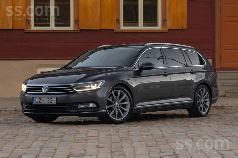 Pelēks Volkswagen Passat B8 2016 Jelgava, ar dzinēja tilpumu 2.00 L un nobraukumu 266 tūkst. km par 10900 €, foto 1 vietnē AUTOMOTO.COM.LV