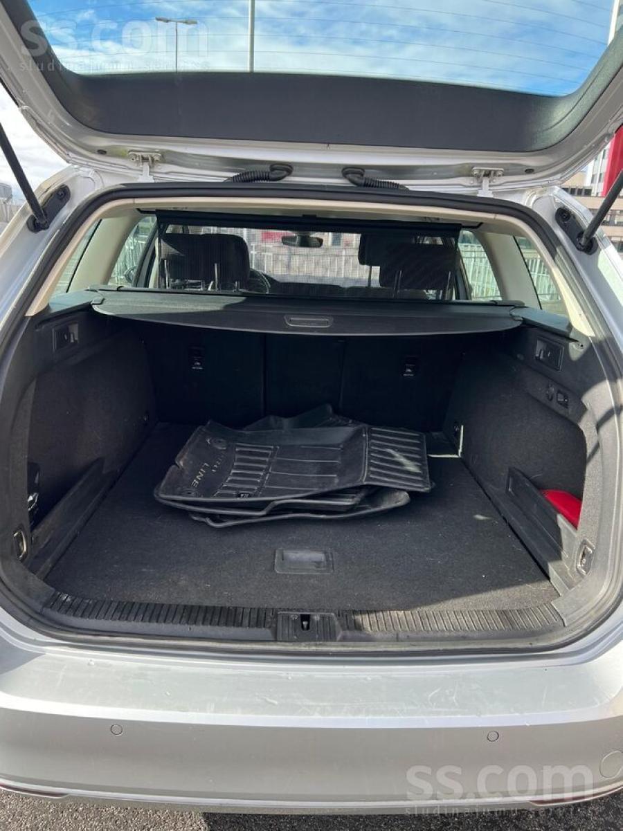 Grey Volkswagen Passat B8 2016 in Riga, with an engine capacity of 2.00 L and mileage of 361 thousand km for 6250 €, photo 20 on AUTOMOTO.COM.LV