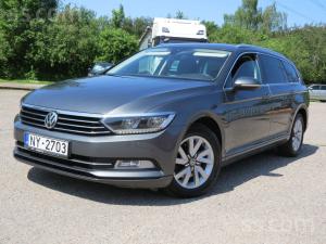Pelēks Volkswagen Passat B8 2017 Rīga, ar dzinēja tilpumu 2.00 L un nobraukumu 252 tūkst. km par 12990 €, foto  vietnē AUTOMOTO.COM.LV