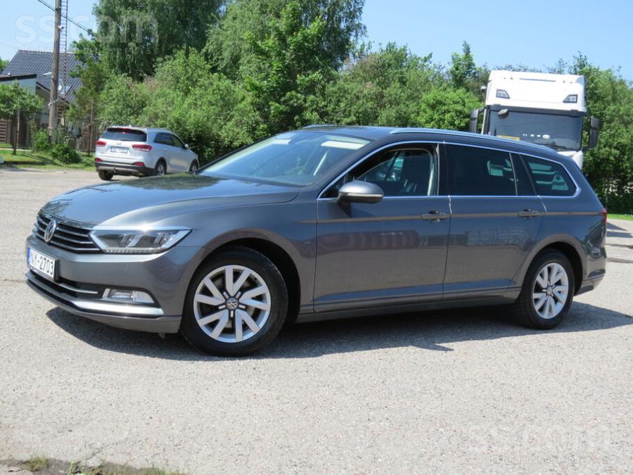 Pelēks Volkswagen Passat B8 2017 Rīga, ar dzinēja tilpumu 2.00 L un nobraukumu 252 tūkst. km par 12990 €, foto 3 vietnē AUTOMOTO.COM.LV