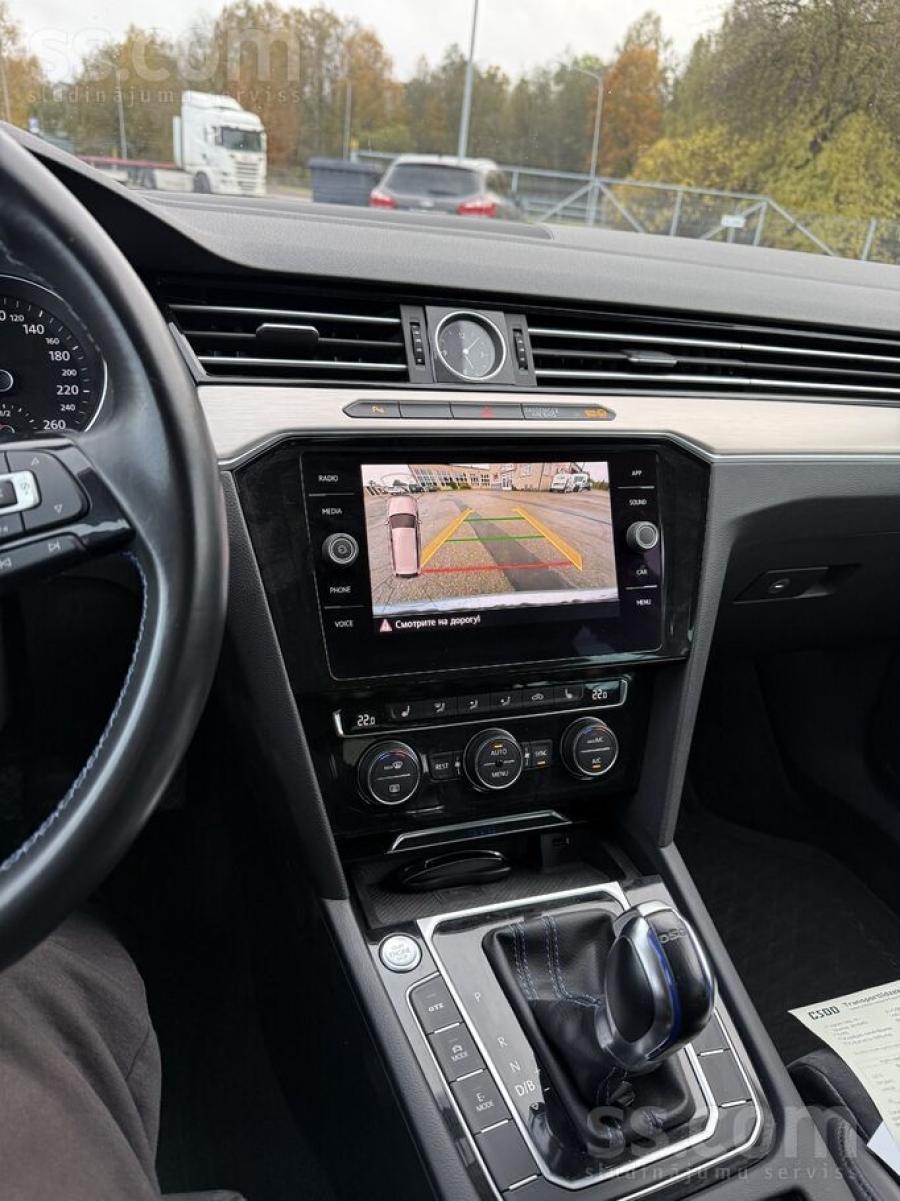 Pelēks Volkswagen Passat B8 2017 Aizkraukle, ar dzinēja tilpumu 1.40 L un nobraukumu 103 tūkst. km par 14950 €, foto 8 vietnē AUTOMOTO.COM.LV