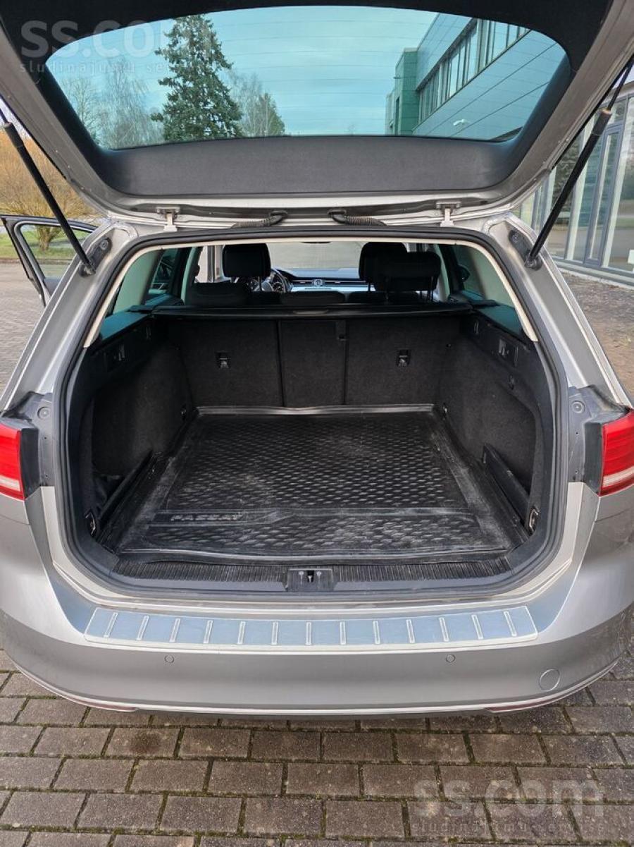 Pelēks Volkswagen Passat B8 2017 Tukums, ar dzinēja tilpumu 2.00 L un nobraukumu 234 tūkst. km par 10299 €, foto 16 vietnē AUTOMOTO.COM.LV
