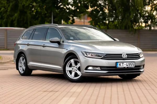 Pelēks Volkswagen Passat B8 2017 Jelgava, ar dzinēja tilpumu 2.00 L un nobraukumu 179 tūkst. km par 11500 €, foto 2 vietnē AUTOMOTO.COM.LV