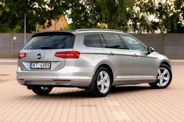 Pelēks Volkswagen Passat B8 2017 Jelgava, ar dzinēja tilpumu 2.00 L un nobraukumu 179 tūkst. km par 11500 €, foto 5 vietnē AUTOMOTO.COM.LV