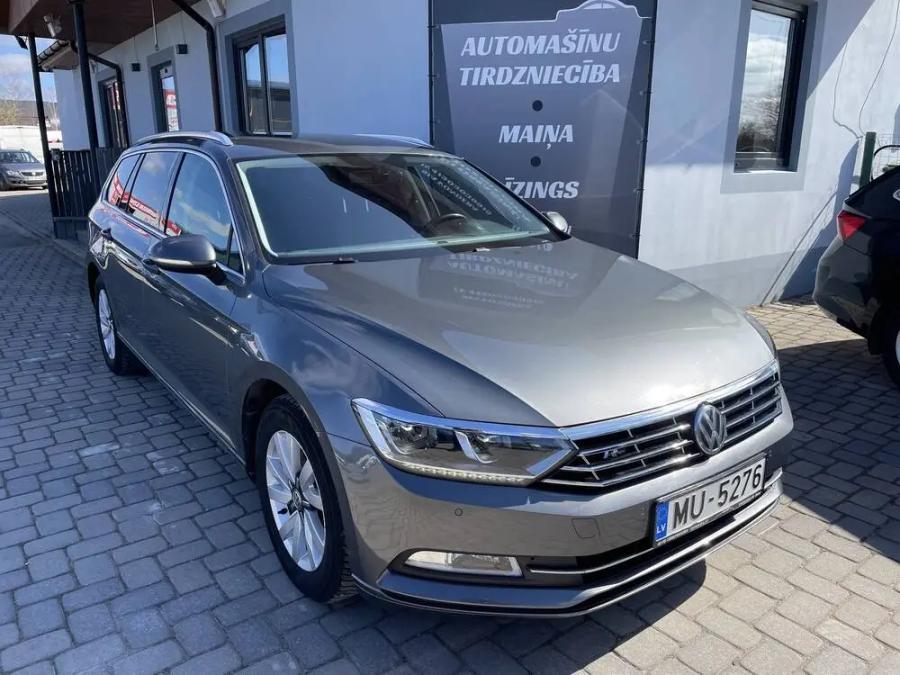Pelēks Volkswagen Passat B8 2017 Talsi, ar dzinēja tilpumu 1.60 L un nobraukumu 260 tūkst. km par 7990 €, foto 1 vietnē AUTOMOTO.COM.LV